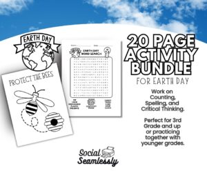 20 Printable Earth Day Worksheets and Coloring Pages