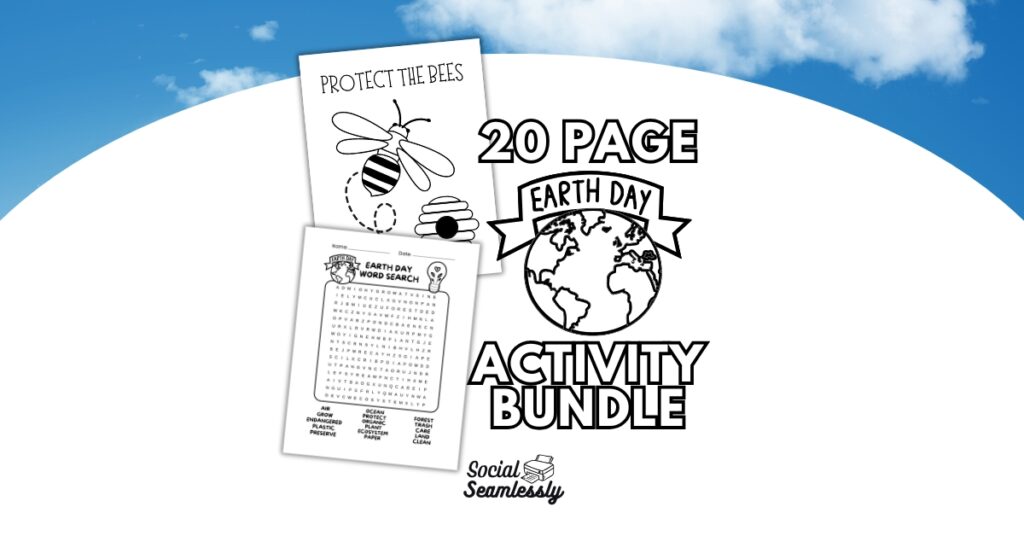 8 Free Printable Earth Day Bookmarks for Kids